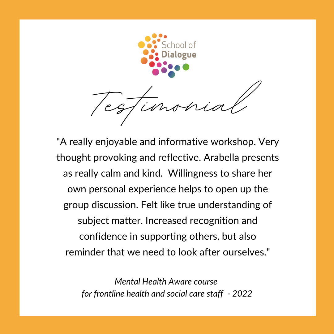 Reviews: MHFA Mental Health Aware course for frontline health and ...