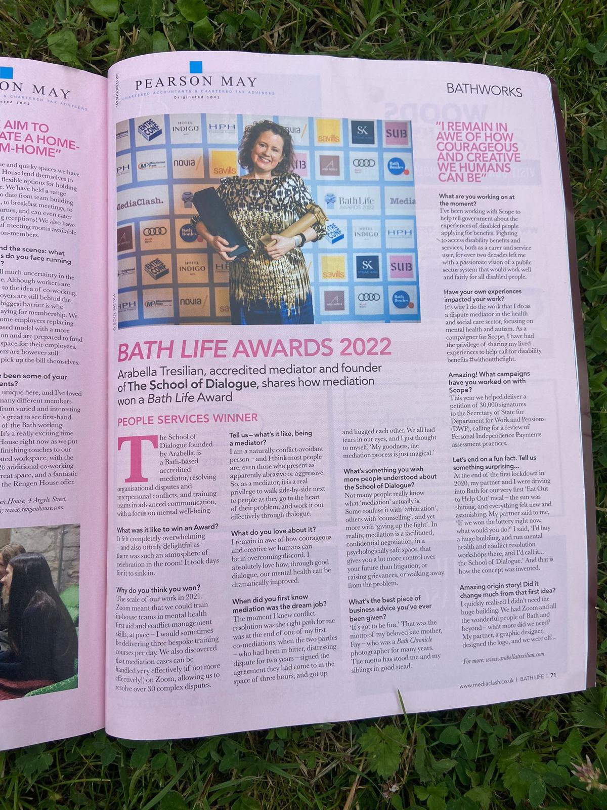 Bath Life Interview – School of Dialogue